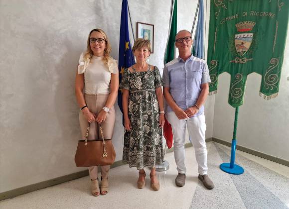 Riccione. La sindaca riceve la nuova dirigente della Digos