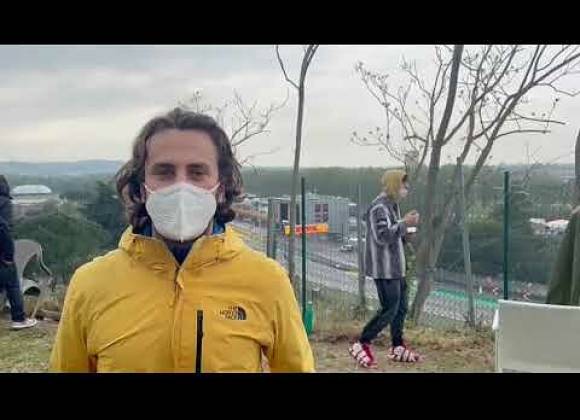 Imola, il Gran premio visto dalla Rivazza