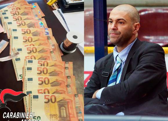 Banconote e tesserino falsi: convalidato arresto a Massimiliano Boccio