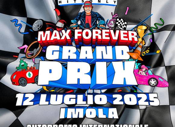 Imola, il 12 luglio 2025 Max Pezzali in concerto all’autodromo Enzo e Dino Ferrari