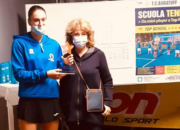 Tennis, Marta Lombardini si aggiudica l'Open di Pesaro