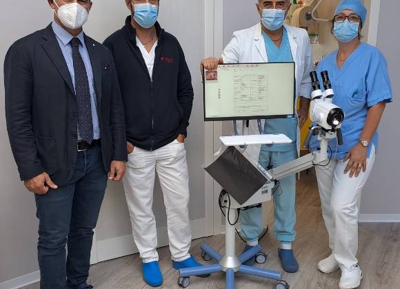Forlì, un colposcopio "Santec per l'Ospedale Pierantoni-Morgagni