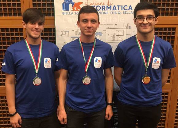 Cesena, per l'Itt Pascal Comandini 3 medaglie alle Olimpiadi di informatica