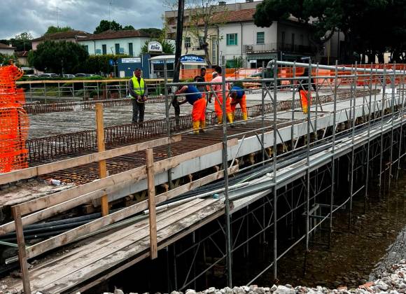 Cesenatico, ponte di viale Roma: sabato 11 maggio la prima riapertura