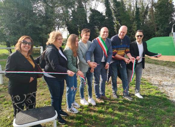 Bellaria, parco della Fornace, inaugurata l’area benessere