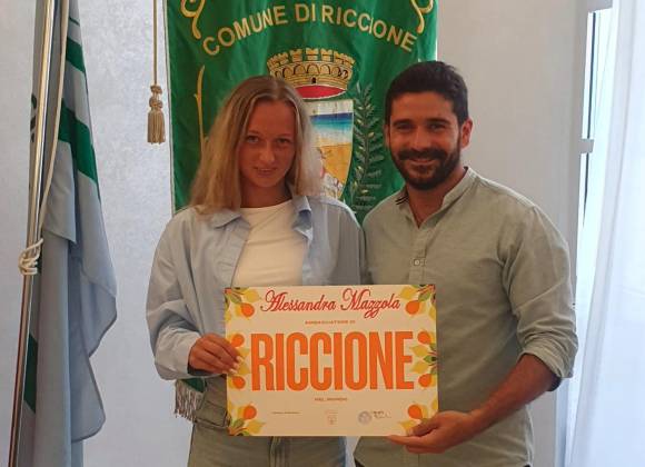 Riccione, la tennista Mazzola “Ambasciatrice di Riccione nel mondo”