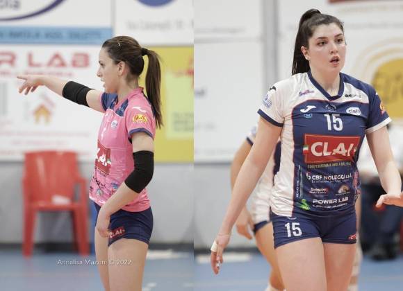 Volley B1 donne, la Clai Imola saluta Pelloni e Ferrari