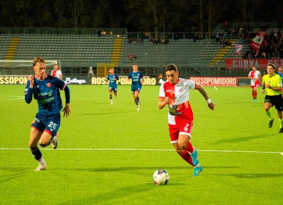 Calcio C, Capanni è uno che a Rimini segna sempre gol bellissimi