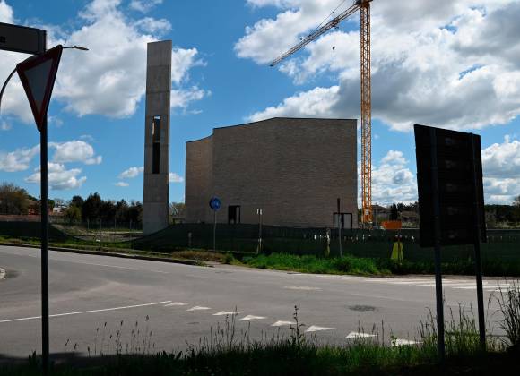 Forlì, quasi pronta la nuova chiesa dei Romiti
