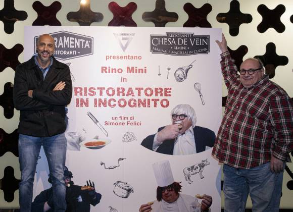 Rimini, "Ristoratore in incognito": il film su Rino Mini e la ...