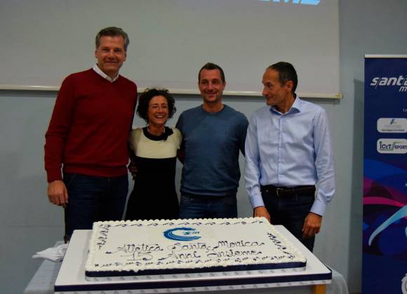 Atletica Santamonica Misano, tempo di festa con quasi 200 atleti