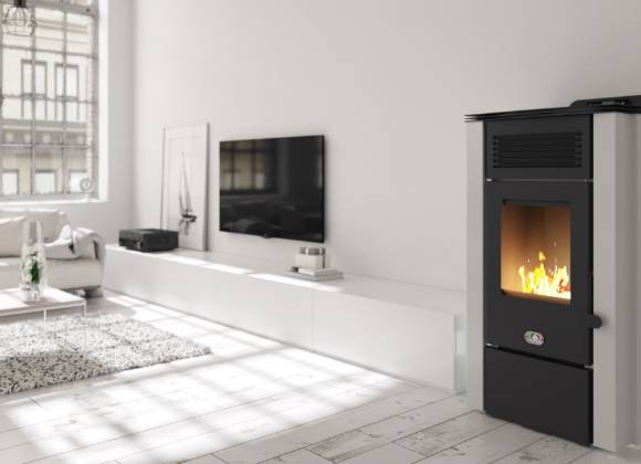 Le stufa a pellet ad aria di Stufe a Pellet Italia: qualità Made in ...