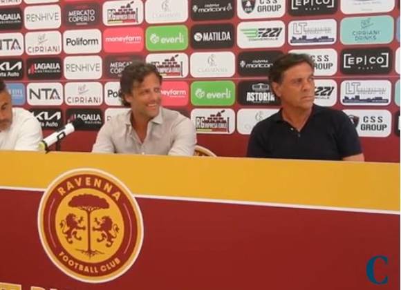 Ravenna Calcio in serie C, la conferenza stampa dopo il ripescaggio VIDEO