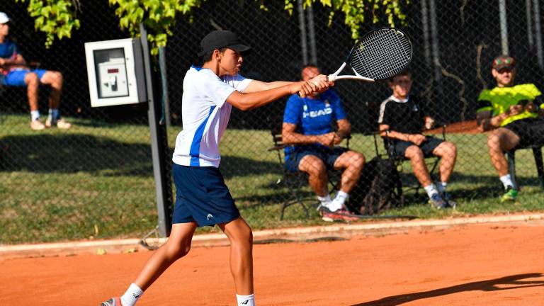 Tennis, Rondinelli e Paci subito in bella evidenza all’Open di Correggio