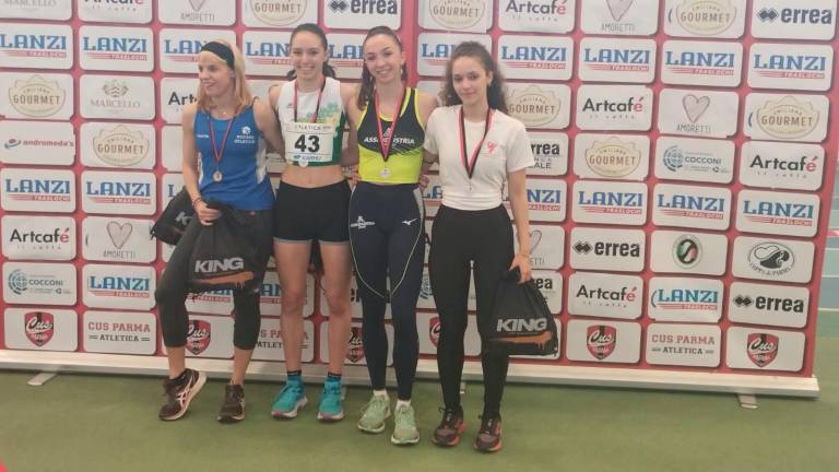 Atletica, Giada Donati e Riccardo Sintoni sul podio di Parma
