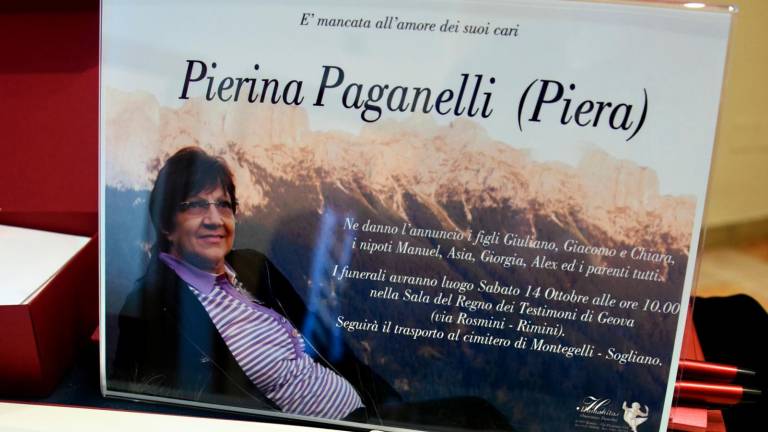 Omicidio di Rimini, addio a Pierina tra lacrime e sospetti VIDEO GALLERY