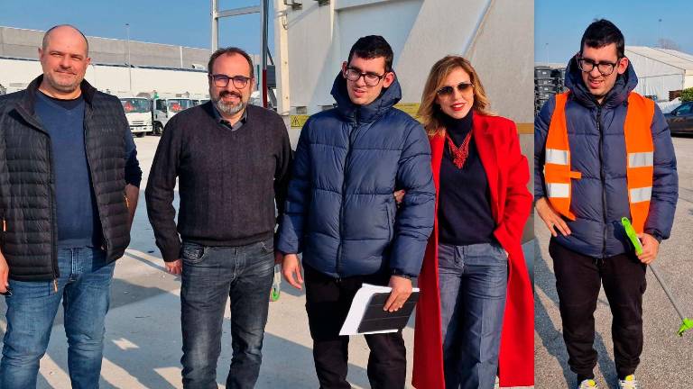 Forlì, “Alex vero esempio di senso civico”: visita ad Alea del 22enne ...